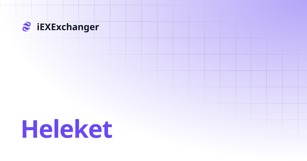 Heleket | iEXExchanger